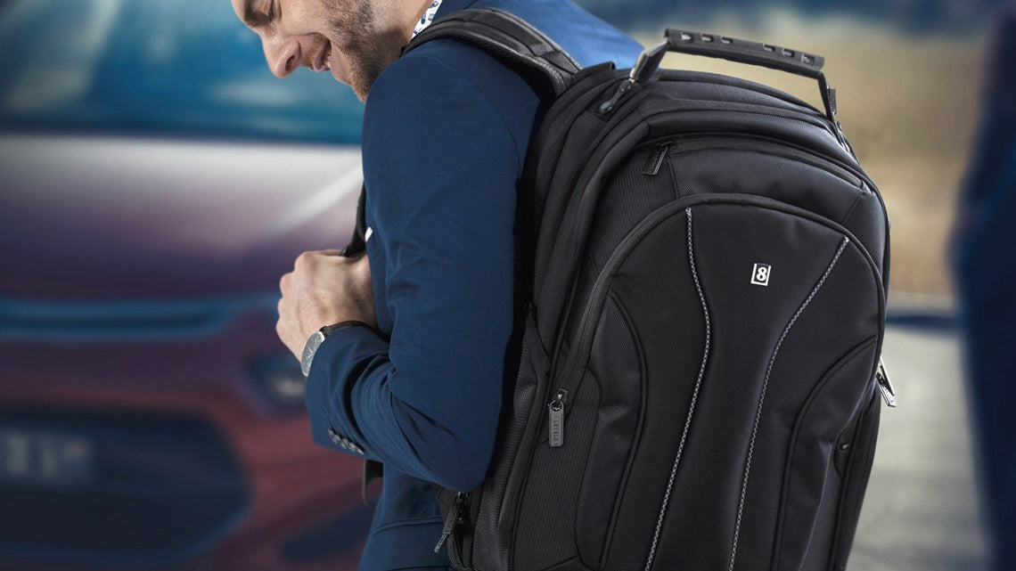 Black Backpacks & Laptop Backpacks for Work or Travel | LEVEL8